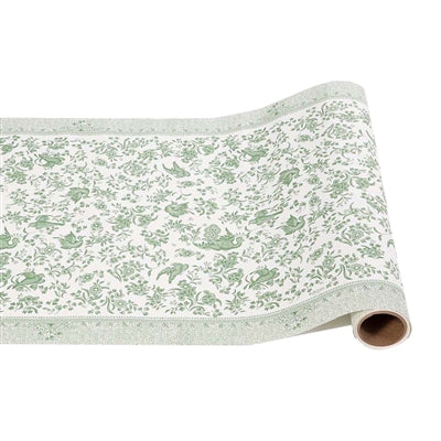 Paper Runner -Green Regal Peacock Runner – Le Fête